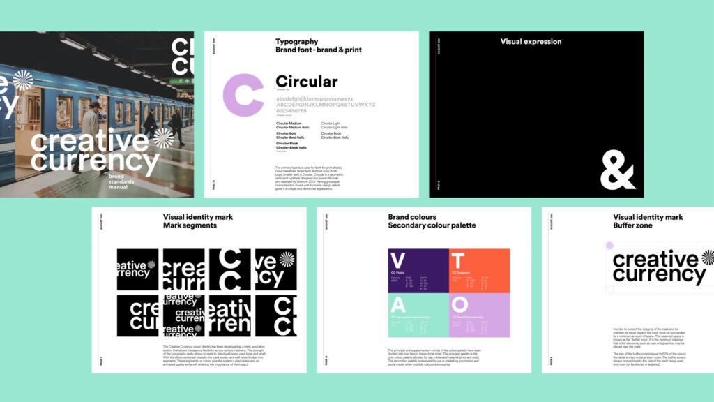Enterprise - Creative Currency Brand System - Hambly & Woolley